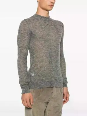 MORDECAI Mélange-effect Virgin Wool-cashmere Blend Sweater
