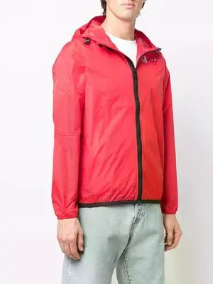 Play Comme Des Garcon X K-way Zip Hooded Jacket