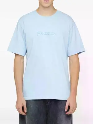 JW Anderson Logo-embroidered Cotton Shirt