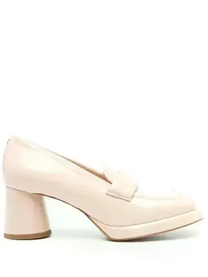 HALMANERA Kate 65mm Leather Pumps - Neutrals