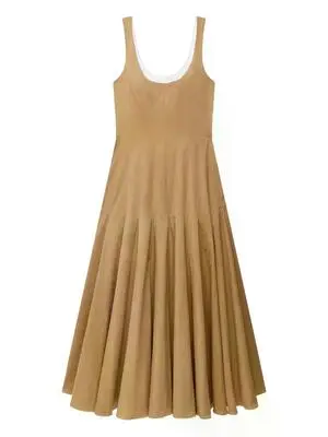 Another Tomorrow Tank Flared Dress