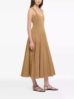 Another Tomorrow Tank Flared Dress