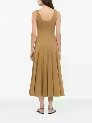Another Tomorrow Tank Flared Dress
