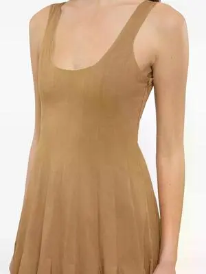 Another Tomorrow Tank Flared Dress
