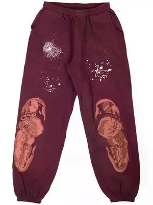 SP5DER Nocturnal Highway Cotton Track Pants