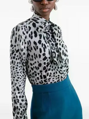 Dolce & Gabbana Animal-print Blouse