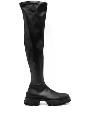 Moncler Over-the-knee Boots - Black