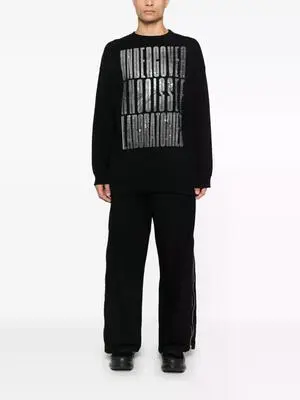 Undercover Logo-print Cotton Sweatshirt