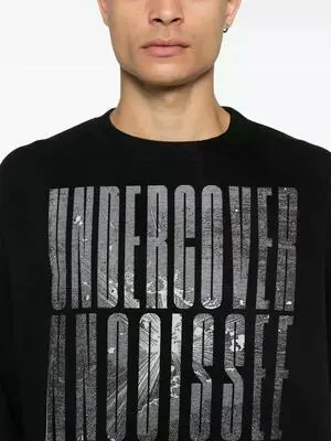 Undercover Logo-print Cotton Sweatshirt