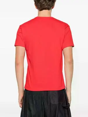 Play Comme Des Garcon Heart-patch T-shirt