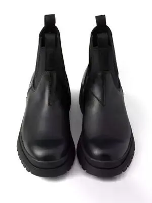 Prada Leather Chelsea Boots