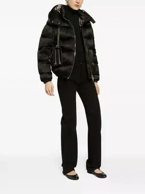Dolce & Gabbana Monogram-jacquard Puffer Jacket