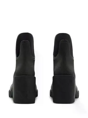 Burberry Marsh Ankle Rain Boots - Black