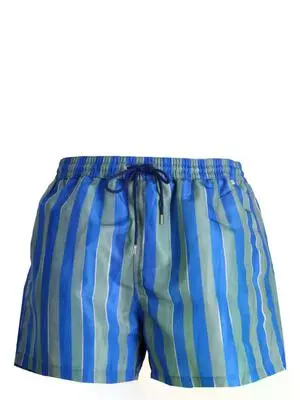 Paul Smith Striped Swim Shorts - Blue