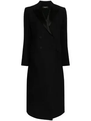 Fabiana Filippi Double-breasted Wool-silk Coat