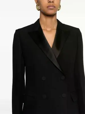 Fabiana Filippi Double-breasted Wool-silk Coat