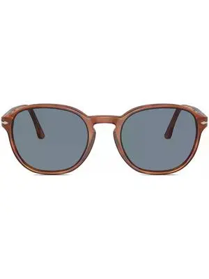 Persol Round-frame Sunglasses - Brown