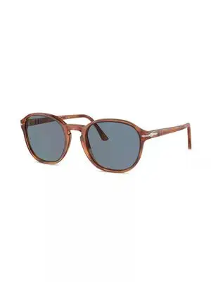 Persol Round-frame Sunglasses - Brown