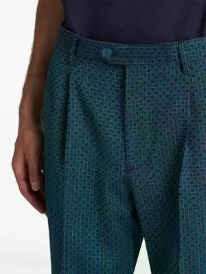 Etro Motif Embroidery Trousers