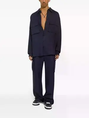 Dolce & Gabbana Button-up Linen Shirt