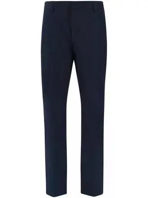PT TORINO Cotton Blend Straight-leg Trousers