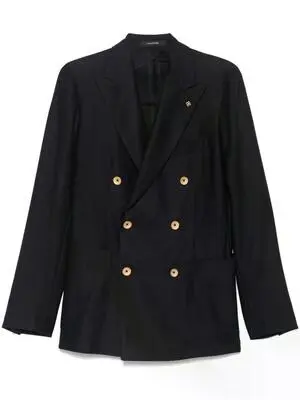 Tagliatore Double-breasted Blazer - Blue