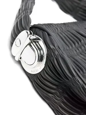 Marc Jacobs Shirred Faux Leather Shoulder Bag