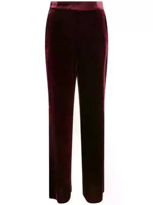 Etro Velvet Straight-leg Trousers