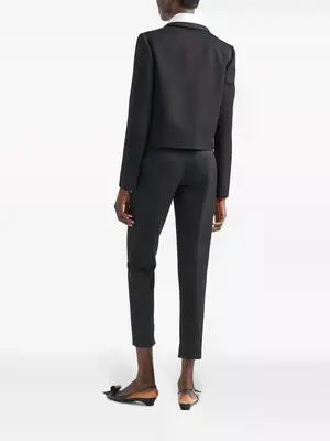 Prada Wool Sateen Trousers