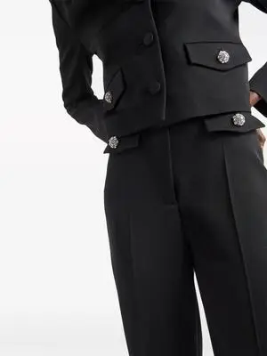 Prada Wool Sateen Trousers