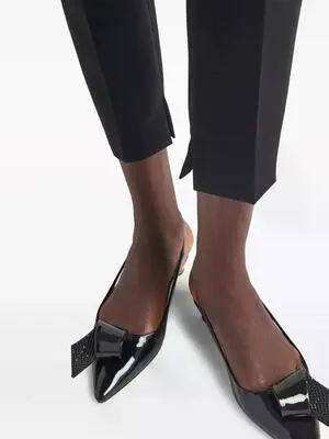 Prada Wool Sateen Trousers