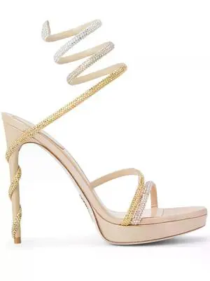 Rene Caovilla 120mm Margot Embellished Stiletto Sandals