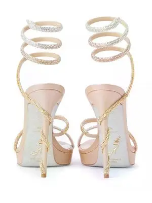 Rene Caovilla 120mm Margot Embellished Stiletto Sandals
