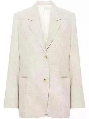TOTEME Single-breasted Twill Blazer