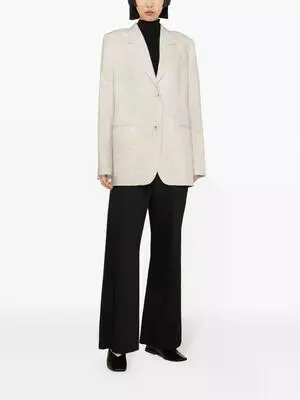 TOTEME Single-breasted Twill Blazer