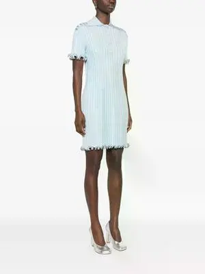 JIL SANDER Ribbed-knit Mini Dress
