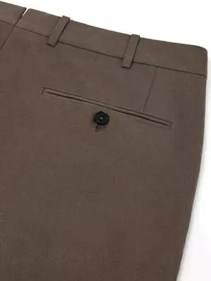 Zegna Oasi Lino Straight-leg Trousers