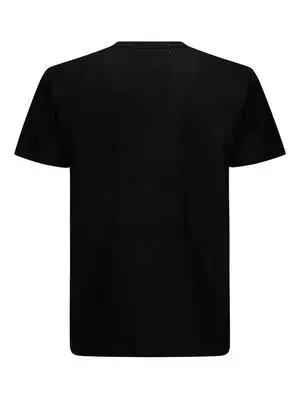 Play Comme Des Garcon Logo-appliqué Cotton T-shirt