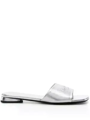 Balenciaga Metallic Sandals For Women