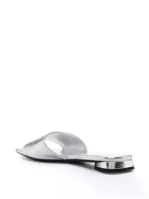 Balenciaga Duty Free Sandals - Silver