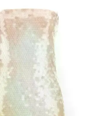 Sportmax Stemma Strapless Sequin Midi Dress