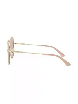 JIMMY CHOO Square-frame Sunglasses