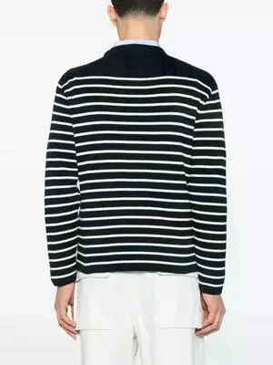 Valentino Garavani Striped Cotton Sweater