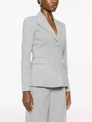 Patrizia Pepe Mélange-effect Blazer