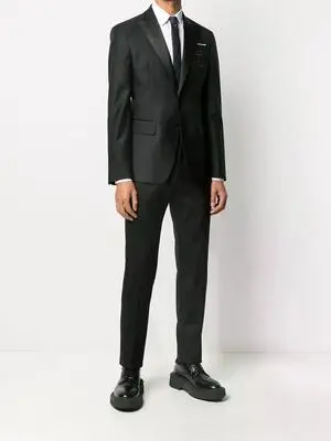 Dsquared2 Embroidered Logo Blazer