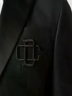 Dsquared2 Embroidered Logo Blazer