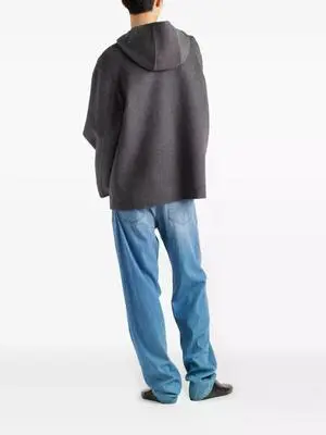 Prada Wool Hoodie Jacket