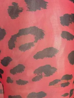 Philipp Plein Leopard Print Tights