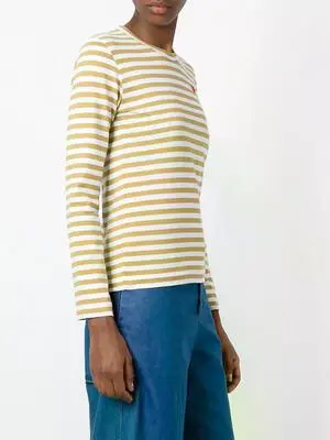 Play Comme Des Garcon Long Sleeve Striped T-shirt