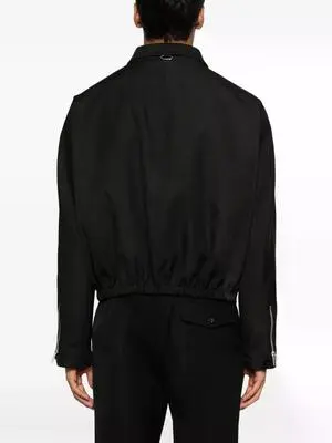 COURREGES Pointed Flat-collar Zip-up Jacket
